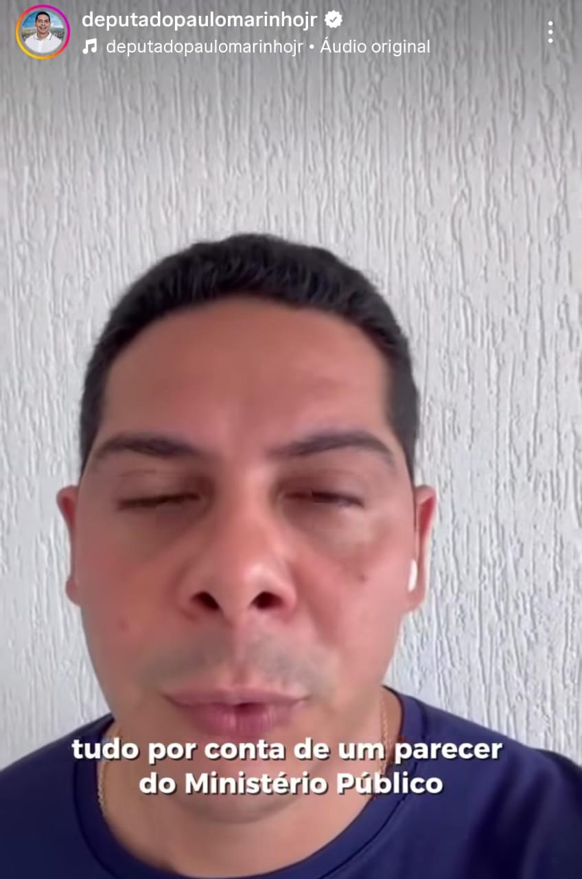 Após parecer do MP, Paulo Marinho Jr. tenta descredibilizar o Ministério Público e ataca o ...